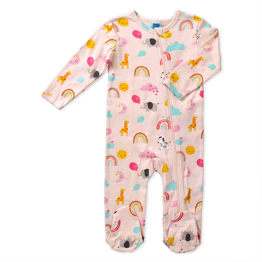 Mobi Minors EDLP Zip Growsuit with Feet | Growsuits | Baby Factory