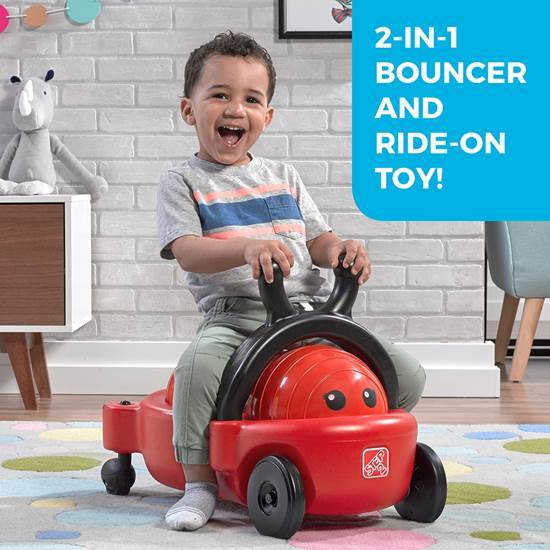Step2 Bouncy Buggy Ladybug | Activity Toys | Baby Factory